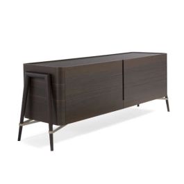 Natuzzi Tv Cabinet Premium Walnut TV Cabinet | ROZEL