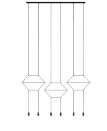 Wireflow Lineal Vibia pendant lamp | Mondini Designer Furniture Shop