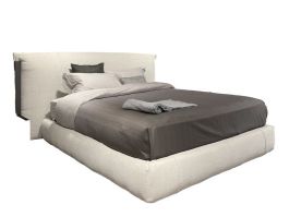 Amal Flou bed with storage unit | Mondini Designer Furniture Shop